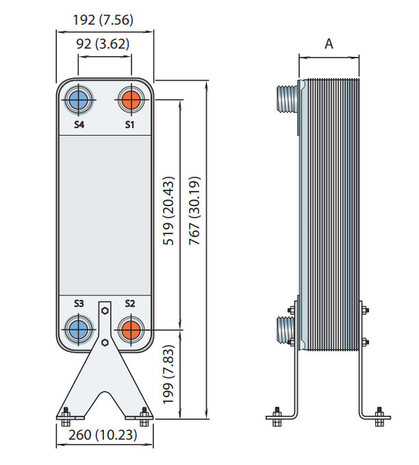 Alfa Laval AlfaNova 76 AQ fusion-bonded plate heat exchanger | Moody ...